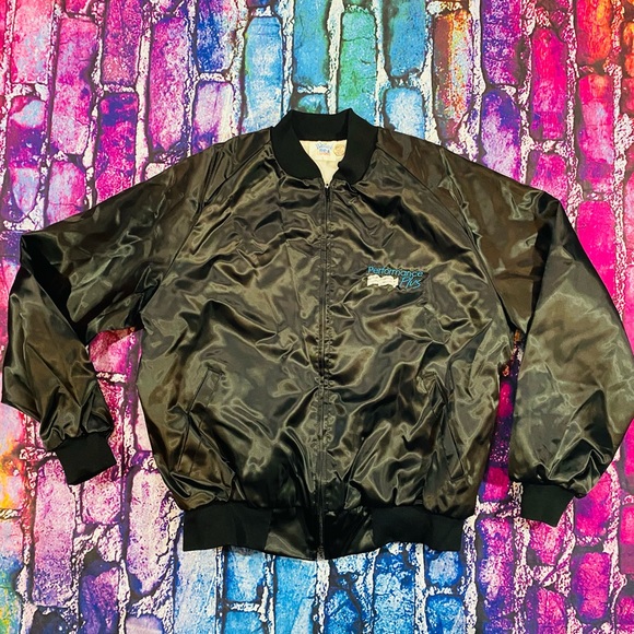 Westark | Jackets & Coats | Vintage Satin Bomber Jacket Size Large ...